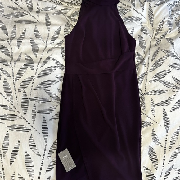 le chateau | Dresses | Le Chateau Deep Purple Backless Dress | Poshmark